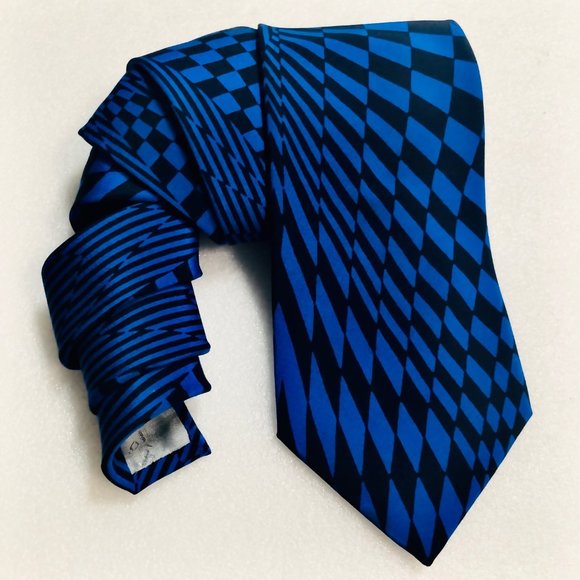 Pancaldi | Accessories | Vintage Vitaliano Pancaldi Op Art Abstract Tie ...